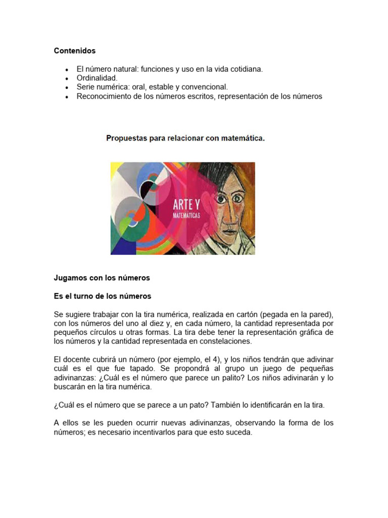 Arte y Matemáticas | PDF | Artes del Lenguaje y Comunicación | Hogar ...