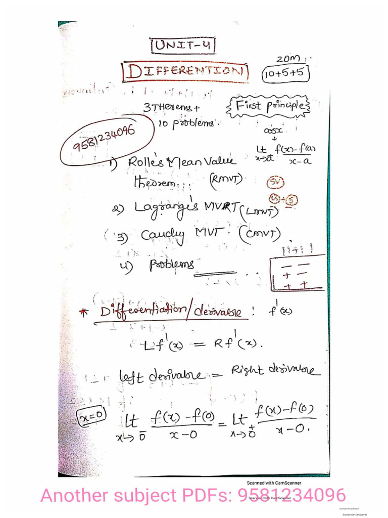 Real Analysis Unit 4 Imp | PDF
