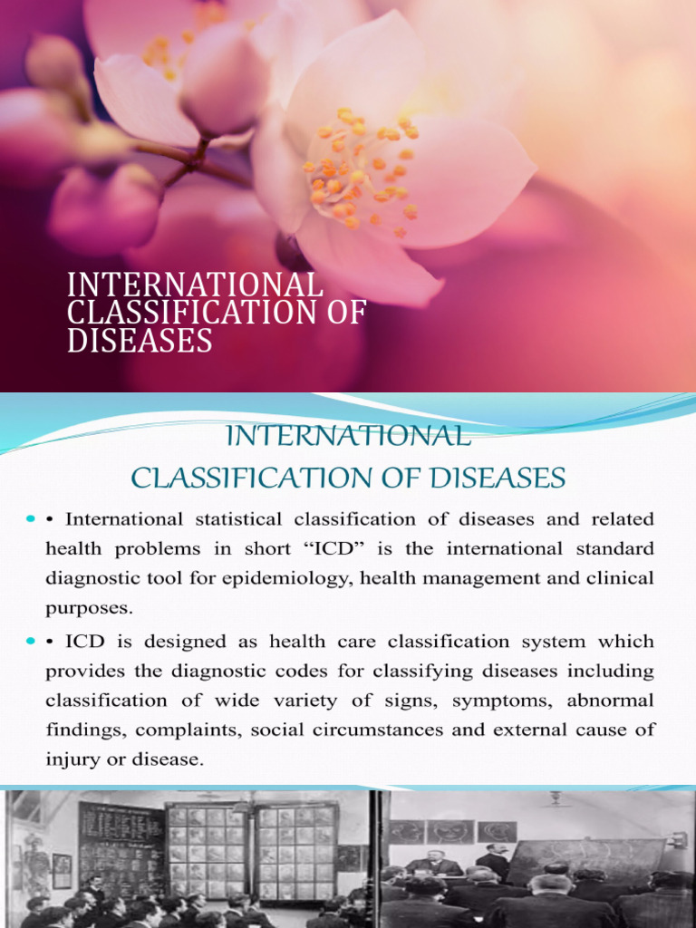 International Classification of Diseases | PDF