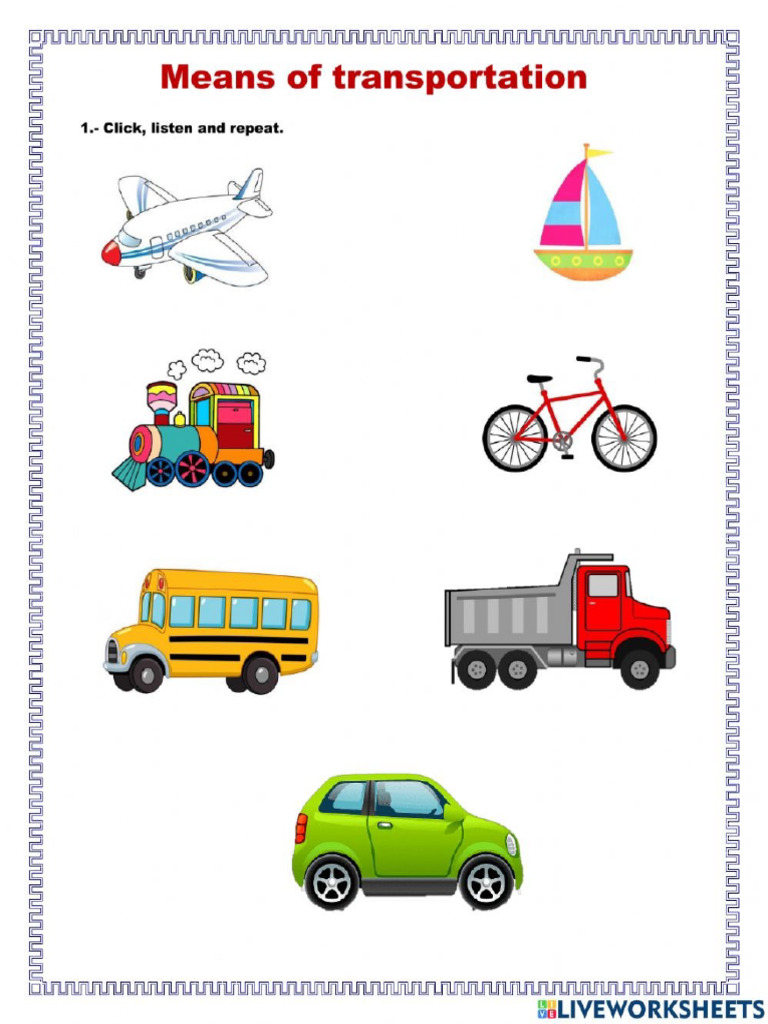 Means of Transport | PDF