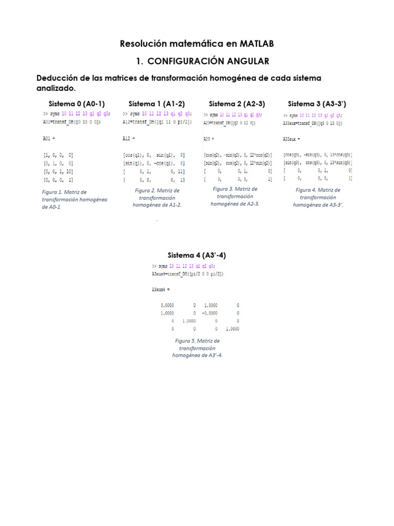 Comprobación Matemática en MATLAB Actividad 2 | PDF | Matriz (Matemáticas) Comprobación Matemática en MATLAB Actividad 2 | PDF | Matriz (Matemáticas)