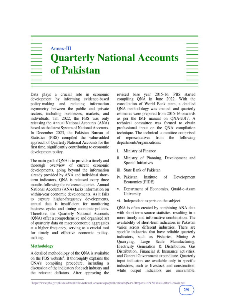 Annex 3 - Qna | PDF | Gross Domestic Product | National Accounts