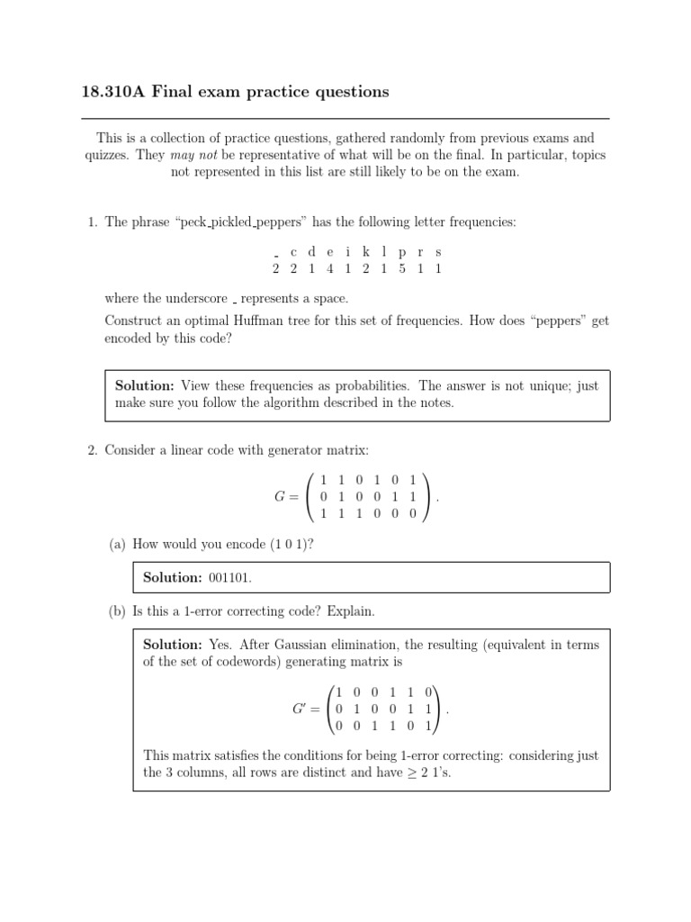 Final Practice Download Free Pdf Linear Programming Mathematical Analysis 
