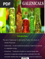 Galenical Preparations | PDF