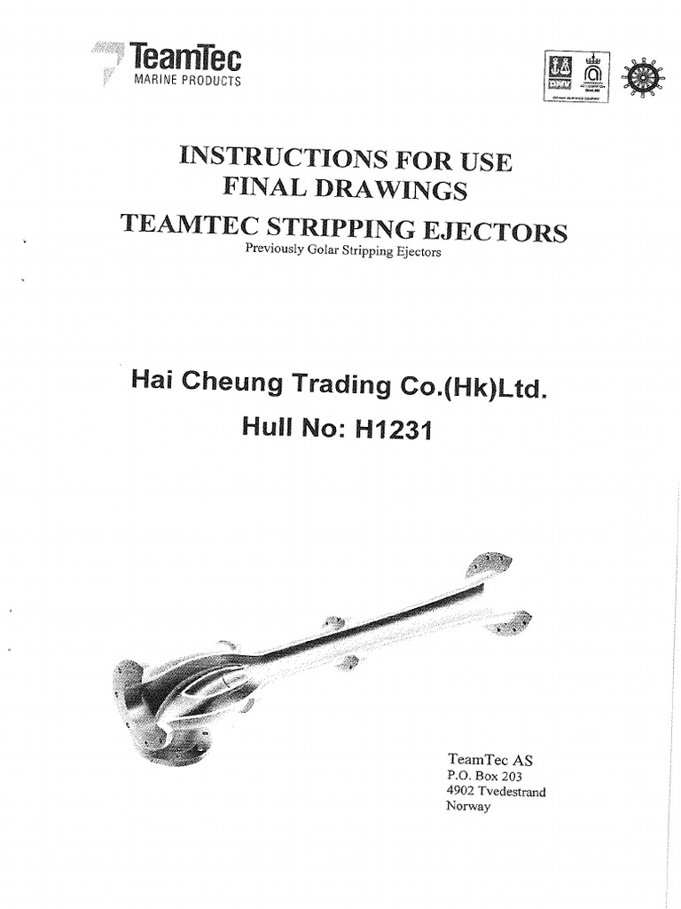 B18 Teamtec Stripping Ejectors | PDF