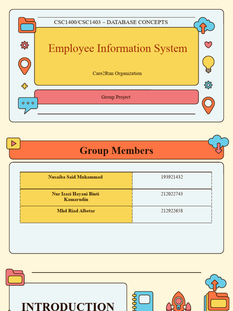 Project Slides | PDF | Databases | Information Project Slides | PDF | Databases | Information