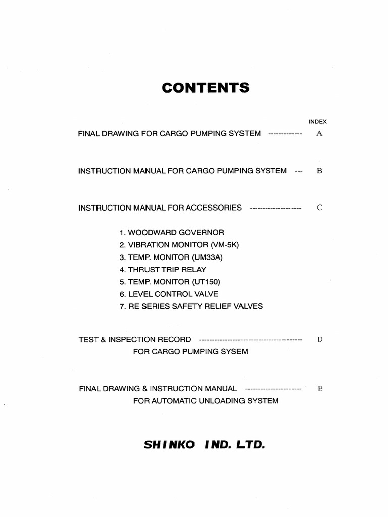b11 Cargo Pumping System | Download Free PDF | Electrical Wiring ...