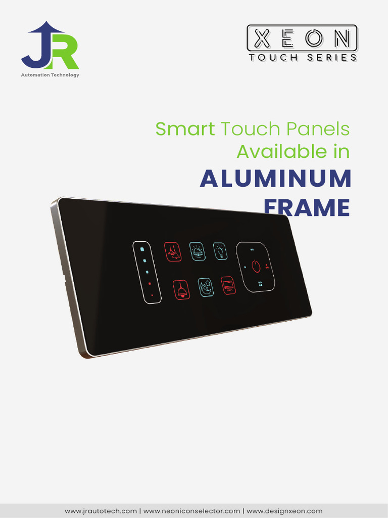 JR XEON Aluminium Frame 2022 | PDF | Manufactured Goods | Lighting