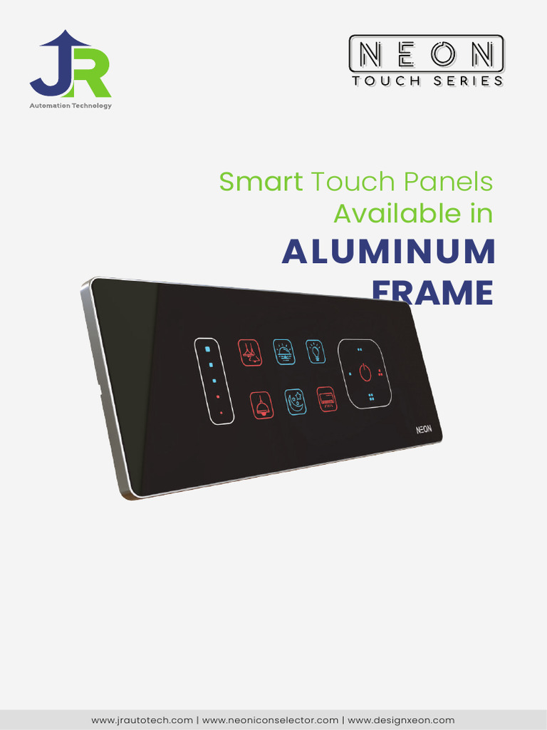 JR NEON Aluminium Frame 2022 | PDF | Manufactured Goods | Lighting