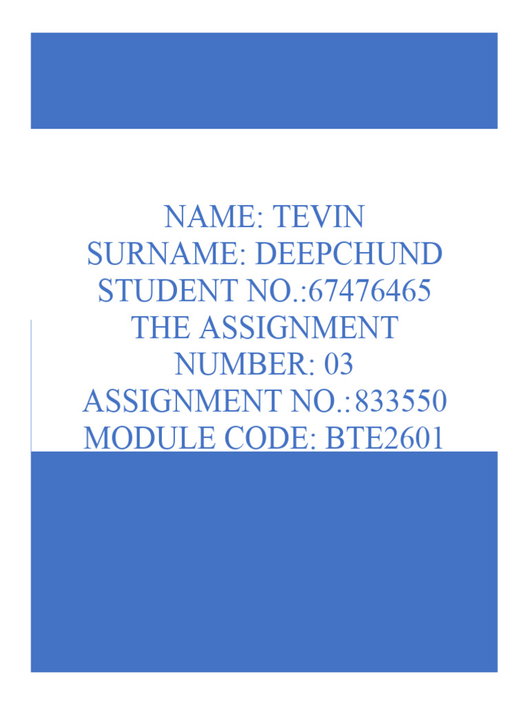 Ass 2 Draft, Need Declaration | PDF | Cognitive Development | Thought