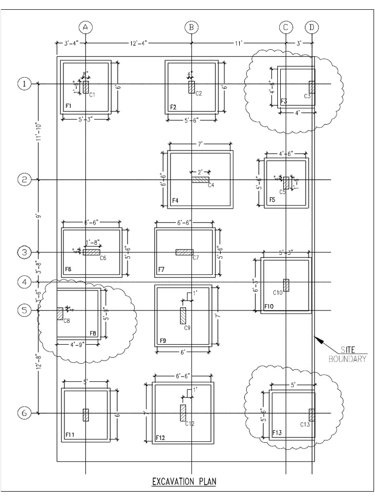 Ecc. Footing Model | PDF