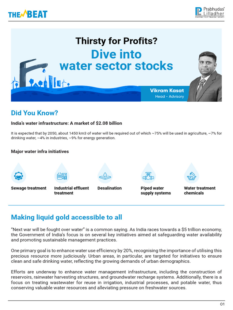 Water Infra | PDF | Water | Water Treatment