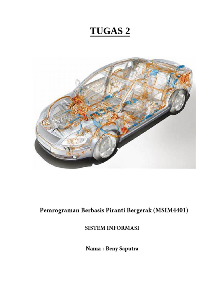 Pemrograman Berbasis Piranti Bergerak Tugas 2 Beny Saputra Pdf Computing Software