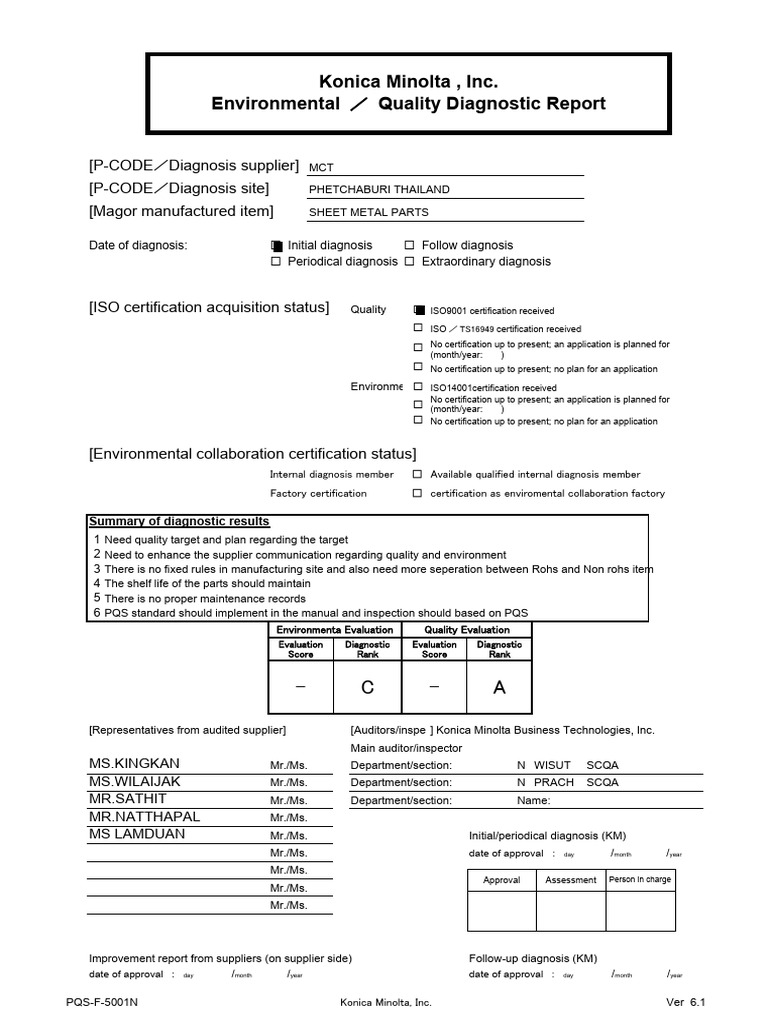 MCT - Vendor Survey Report | PDF | Audit | Policy