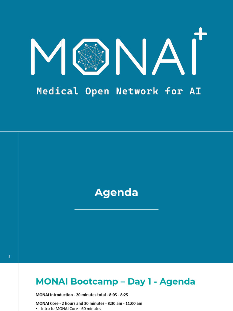 Intro To Project MONAI | PDF | Artificial Intelligence | Intelligence (AI) & Semantics