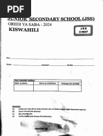 Cre Grade 8 Jss Comprehensive Notes | PDF