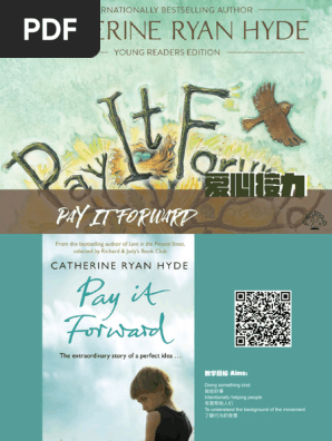 Pay It Forward Book Pay It Forward Book Talk 2