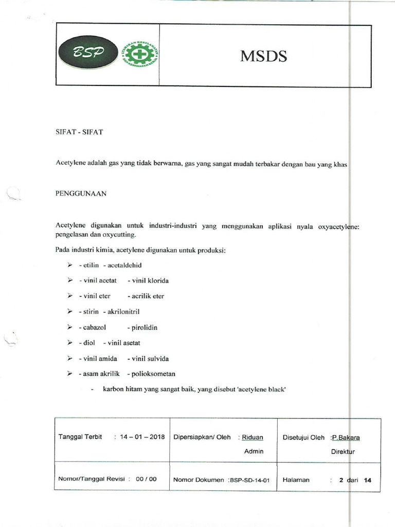 MSDS | PDF