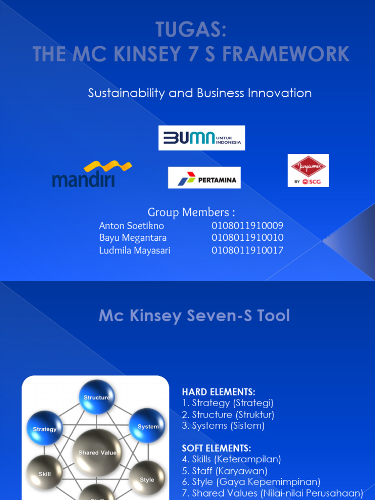 Contoh Mc Kinsey 7 S Framework | PDF