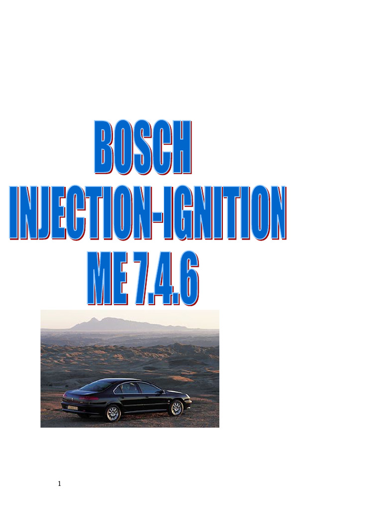 BOSCH ME 7.4.6 | Download Free PDF | Throttle | Combustion