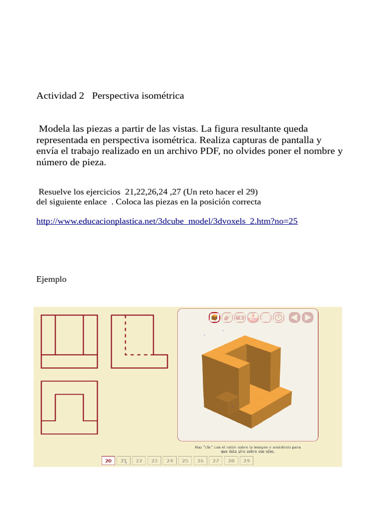 ACTIVIDAD 2 Isométrica | PDF