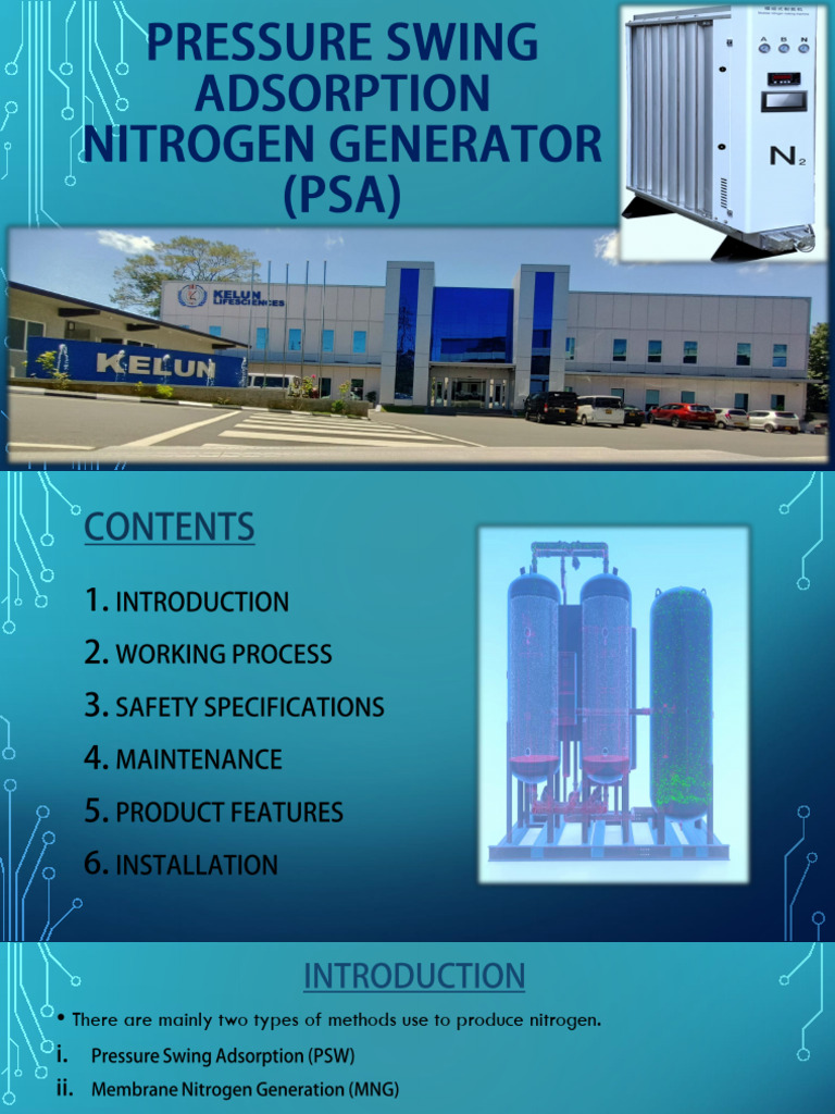 Pressure swing adsorption nitrogen generator (PSA) | PDF