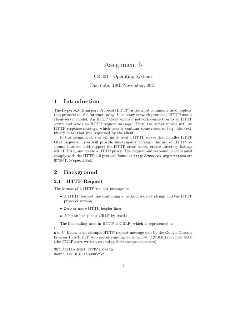 Assignment 5 Pdf Networking Internet And Web 3841