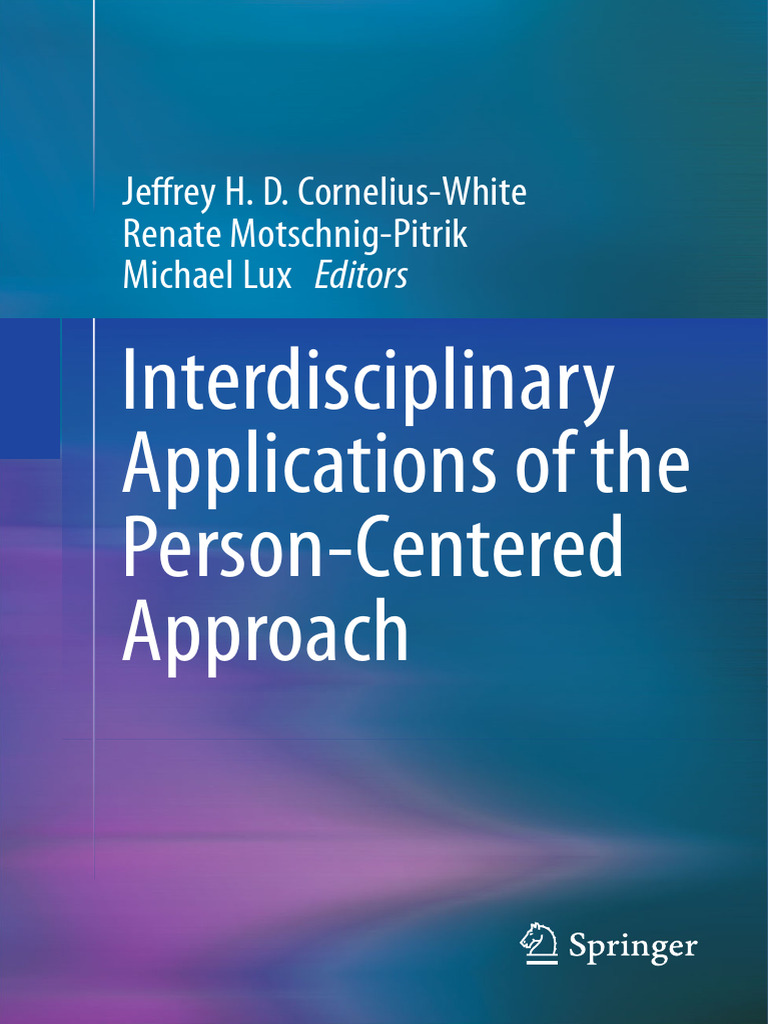 Interdisciplinary Applications of The Person-Centered Approach | PDF ...