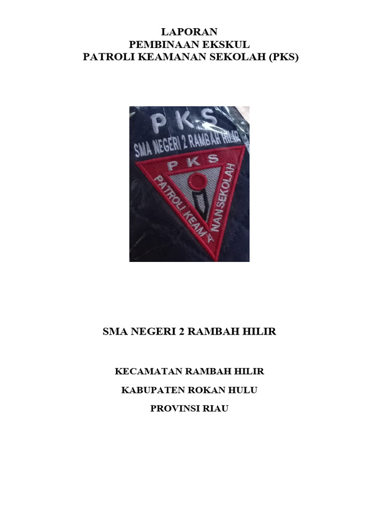 Laporan Ekskul PKS Januari-Juni 2024 | PDF | Karier & Perkembangan