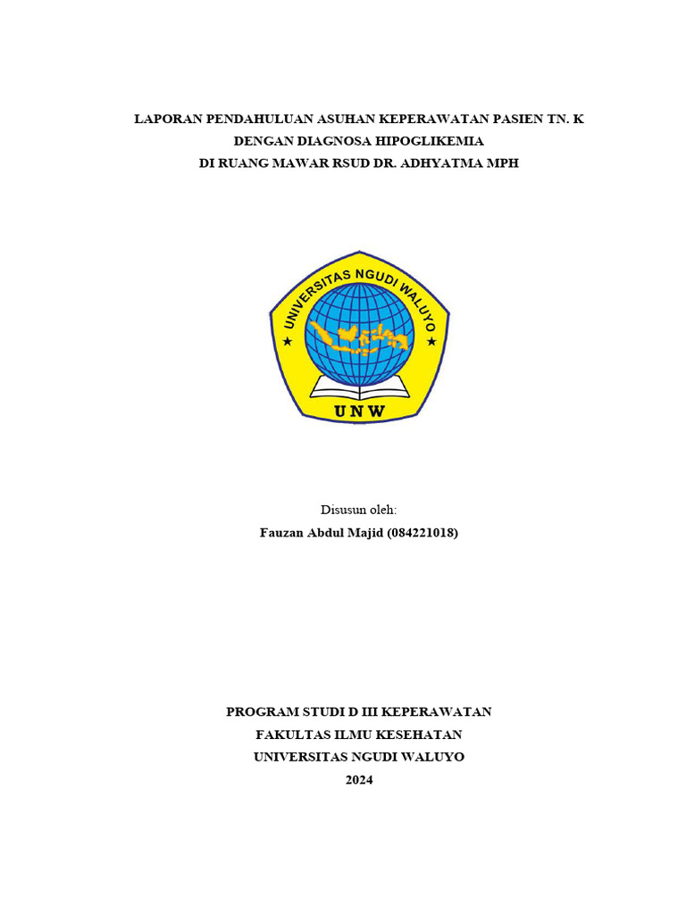 Salin1 LP Hipoglikemi | PDF