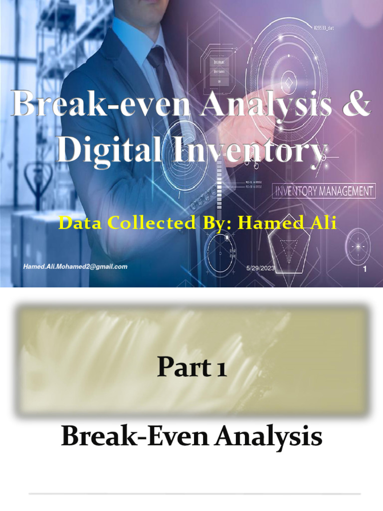 Break Even Analysis | PDF | Business Economics | Management Accounting