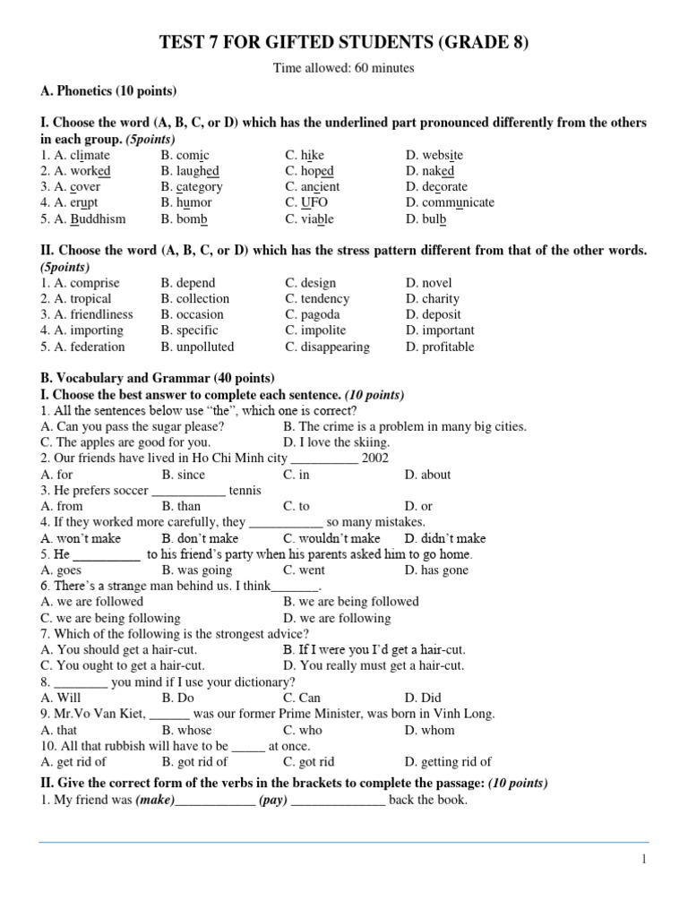 Mock 23 | PDF | Benjamin Franklin