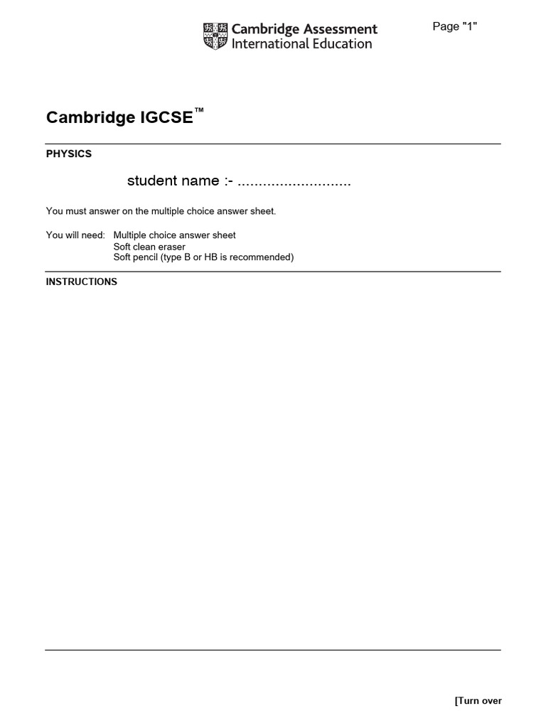 Exam Paper | Download Free PDF | Atomic Nucleus | Atoms