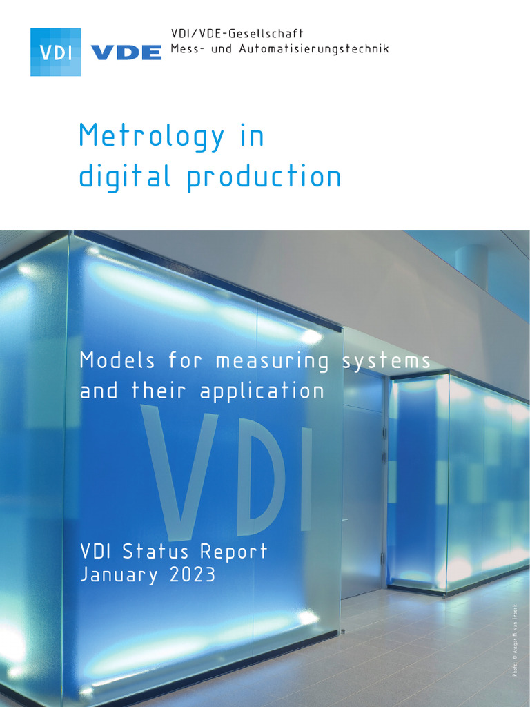 VDI-Statusreport Metrology in Digital Production | PDF | Computing