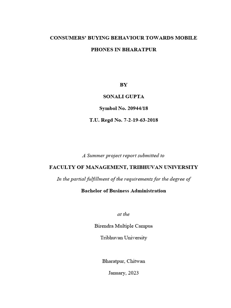 Sample Report | Download Free PDF | Coefficient Of Variation | Standard ...