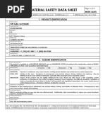 Berger Paints MSDS Overview 2024 | PDF | Titanium Dioxide | Paint
