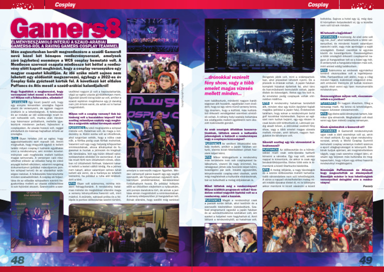 48 49 Gamers8 Cosplay | PDF