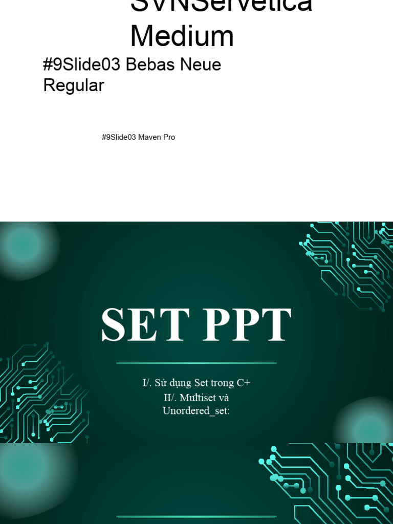 Set-Map 16 | PDF