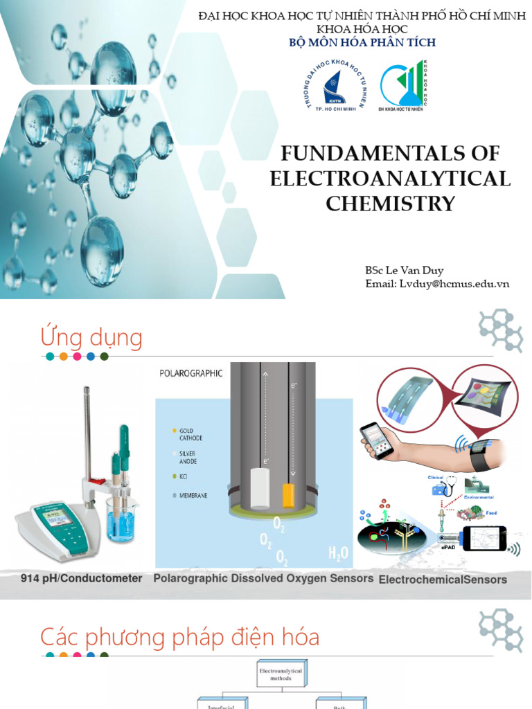 Electroanalytical Methods PPT Ver SV 2024 | PDF