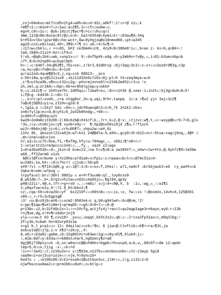 Não É Algo Real - CVJ 04okusc mt7 d5v2tg4 w9h D A4!d2c, A8kf! 1! RR@ s1, K +M F 1 m1n# 7 Z 1wi A ...