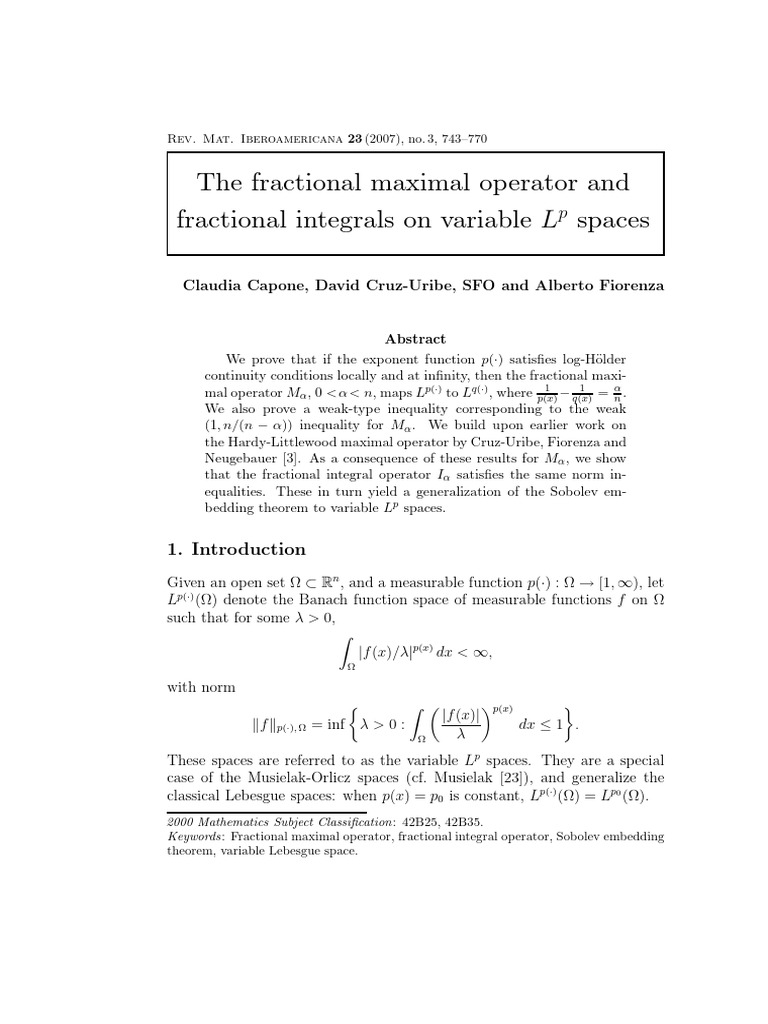 The Fractional Maximal Operator And Fractional Integrals On Variable L