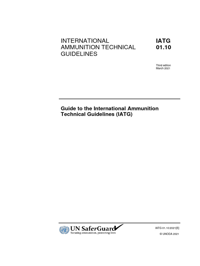 V3 IATG-Combined en | PDF | Dangerous Goods | Quality Management