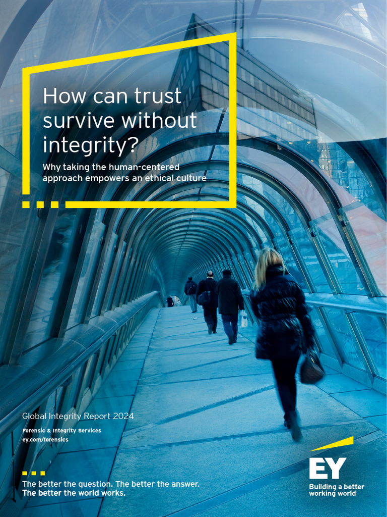 EY Global Integrity Report 2024 Insights | PDF | Integrity | Incentive