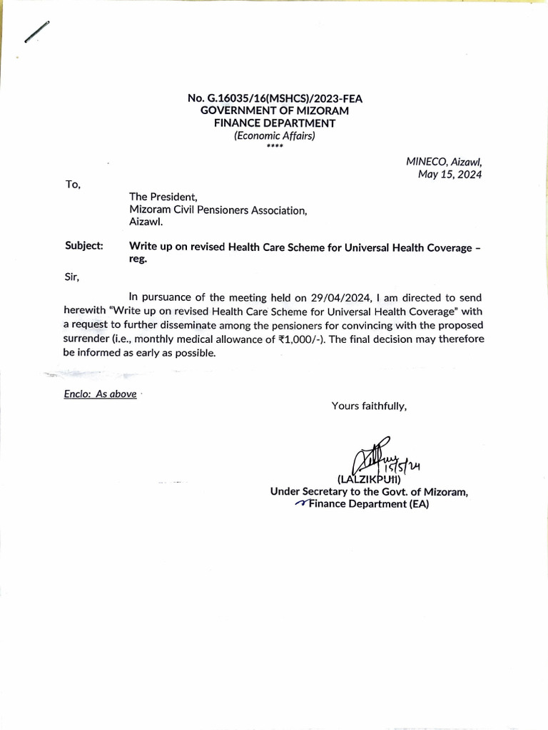 Health Care Scheme For Universal Health Coverage - 240527 - 195118 ...