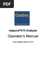 miniiSED Operator's Manual (English) | PDF | Blood | Medical Specialties