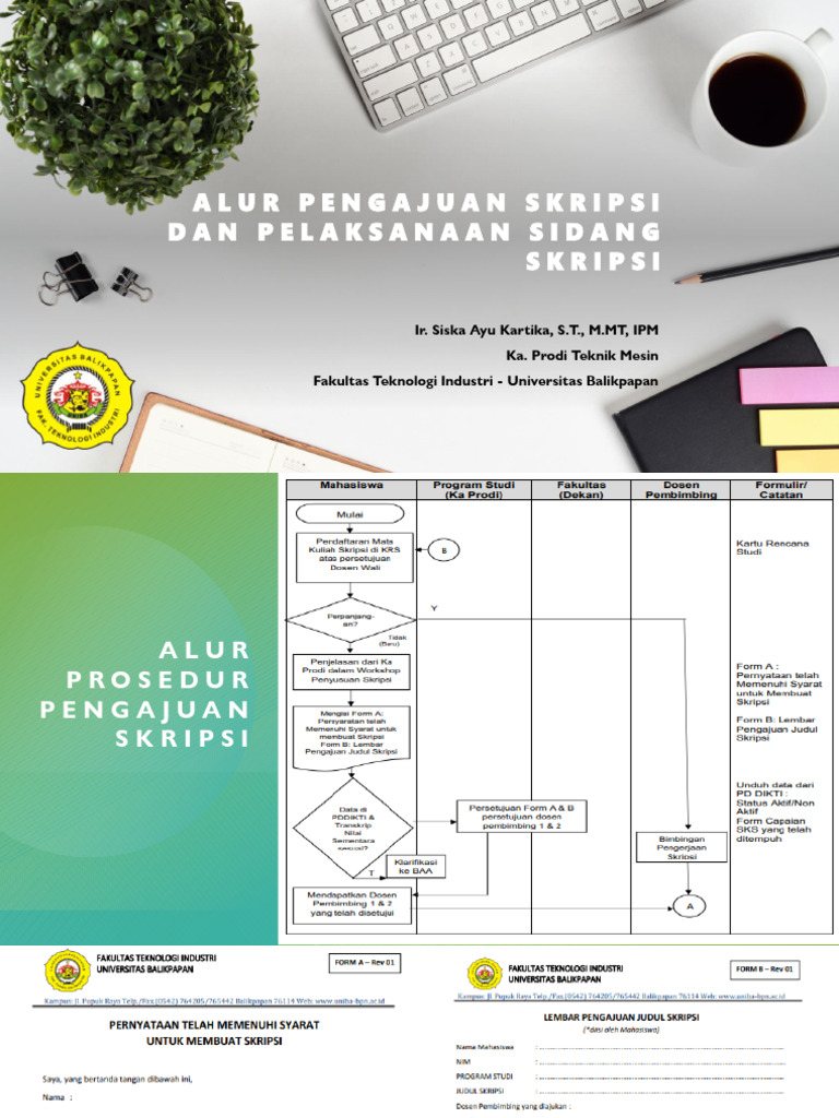 Alur Pengajuan Dan Pelaksanaan Skripsi | PDF | Teknologi & Rekayasa