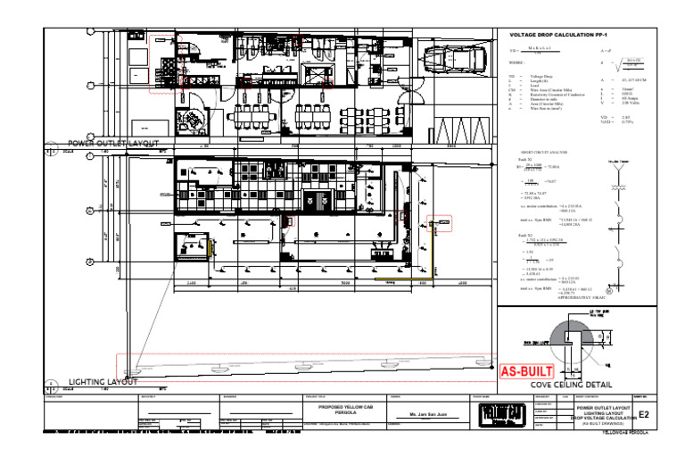 05072024 YC PERGOLA E2 (ASBUILT) | PDF | Electrical Engineering ...