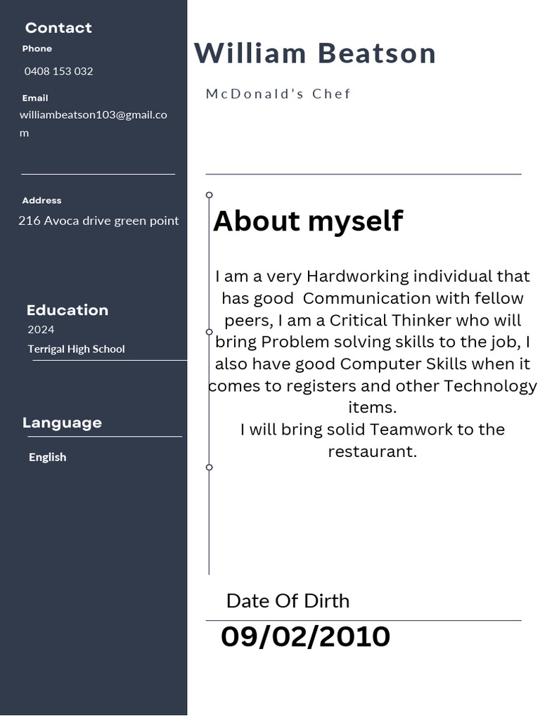 William Beatson | PDF | Career & Growth