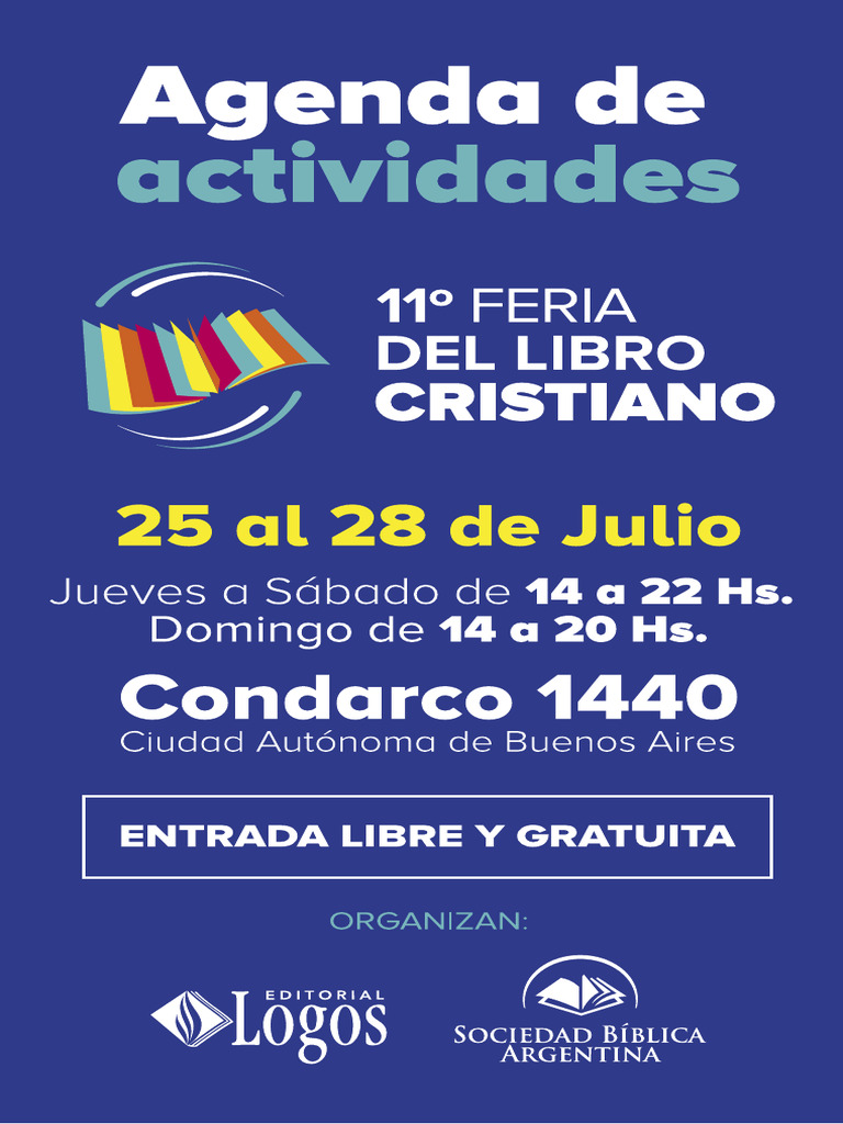 Feria Del Libro - Programa | PDF