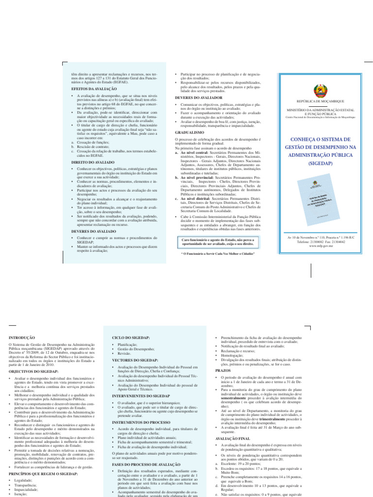 Conhece o Sigedap | PDF | Administração pública | Estado